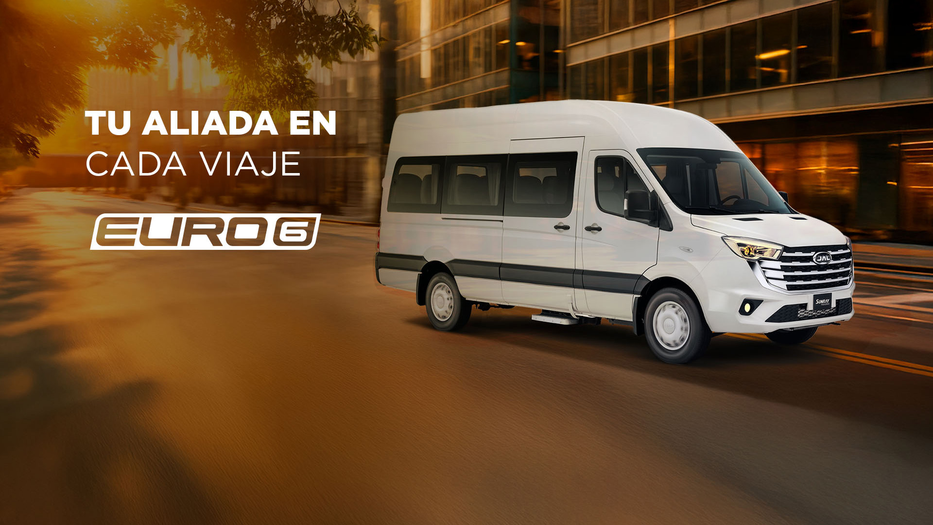 Sunray Pasajeros Euro 6 2026 | Van | El anfitrión ideal | JAC México